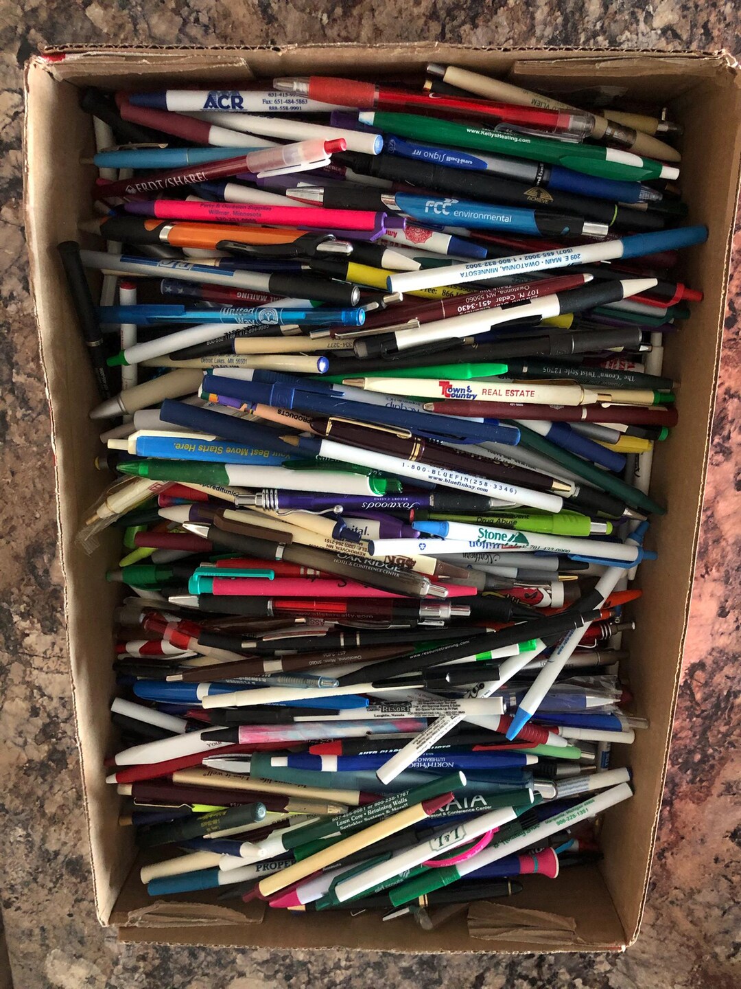 Bulk Lot 4 of Vintage Pens Advertising, Promotional, Salesmen Samples ...