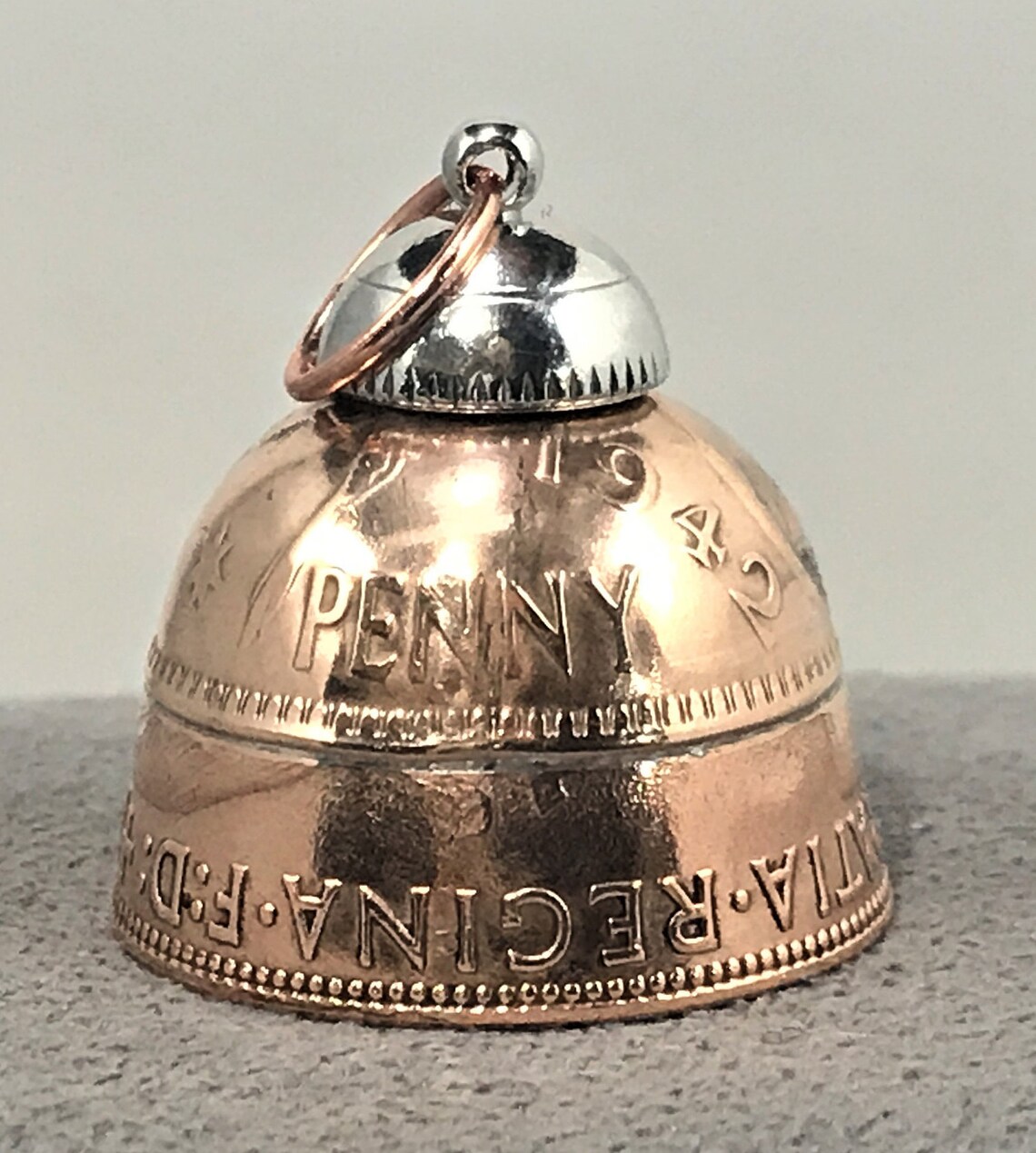 Australian Kangaroo Penny Bell Made From 2 Coins One 1942 - Etsy