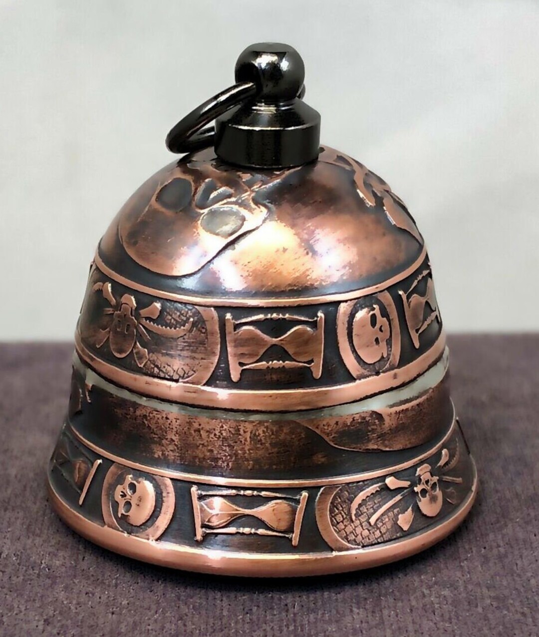 Coin Bell From Two Copper Rounds - This is a 2 Imperial Ounce Copper ...