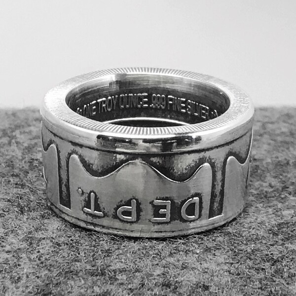 Firefighter Ring - Etsy