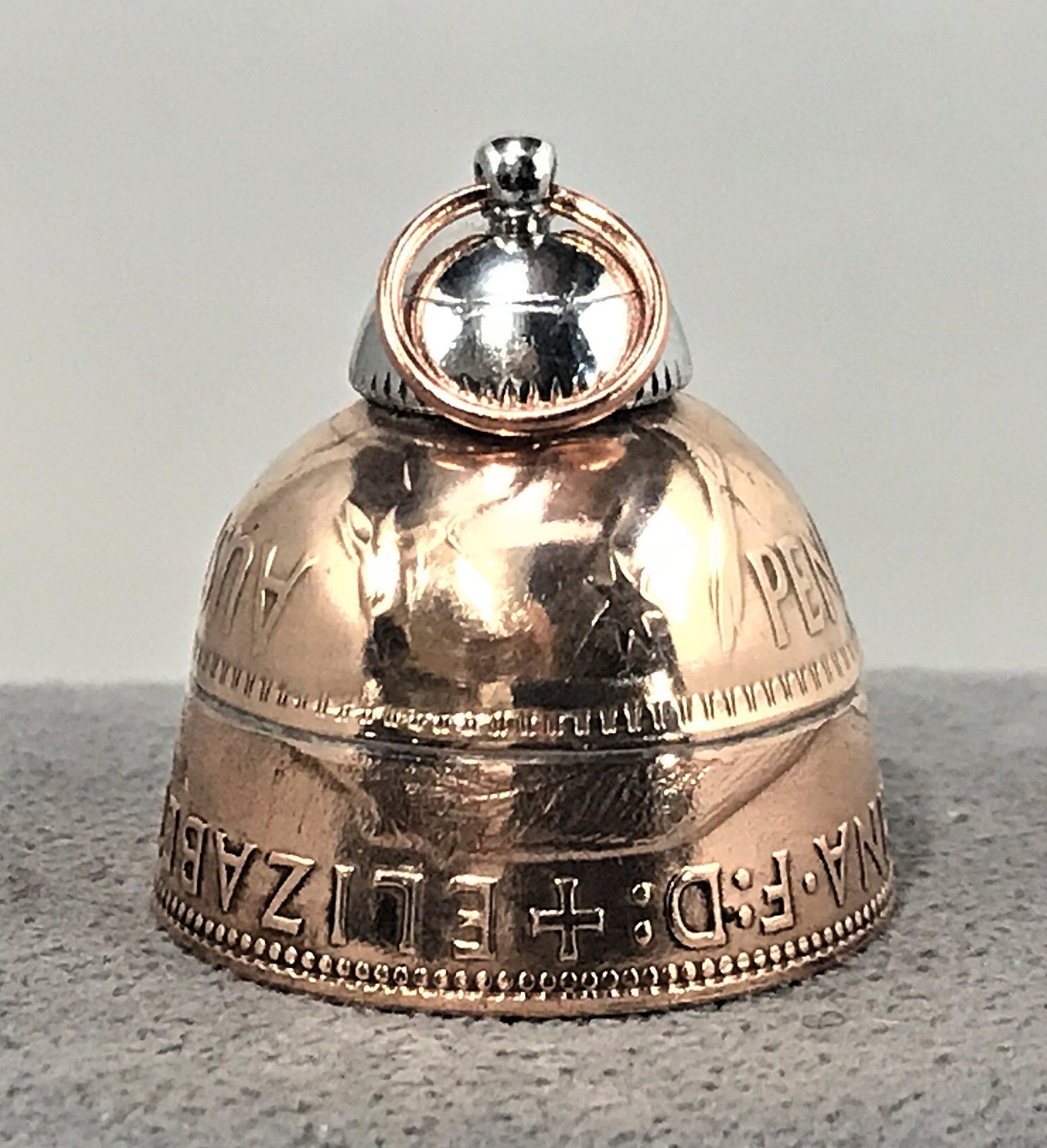 Australian Kangaroo Penny Bell Made From 2 Coins One 1942 - Etsy