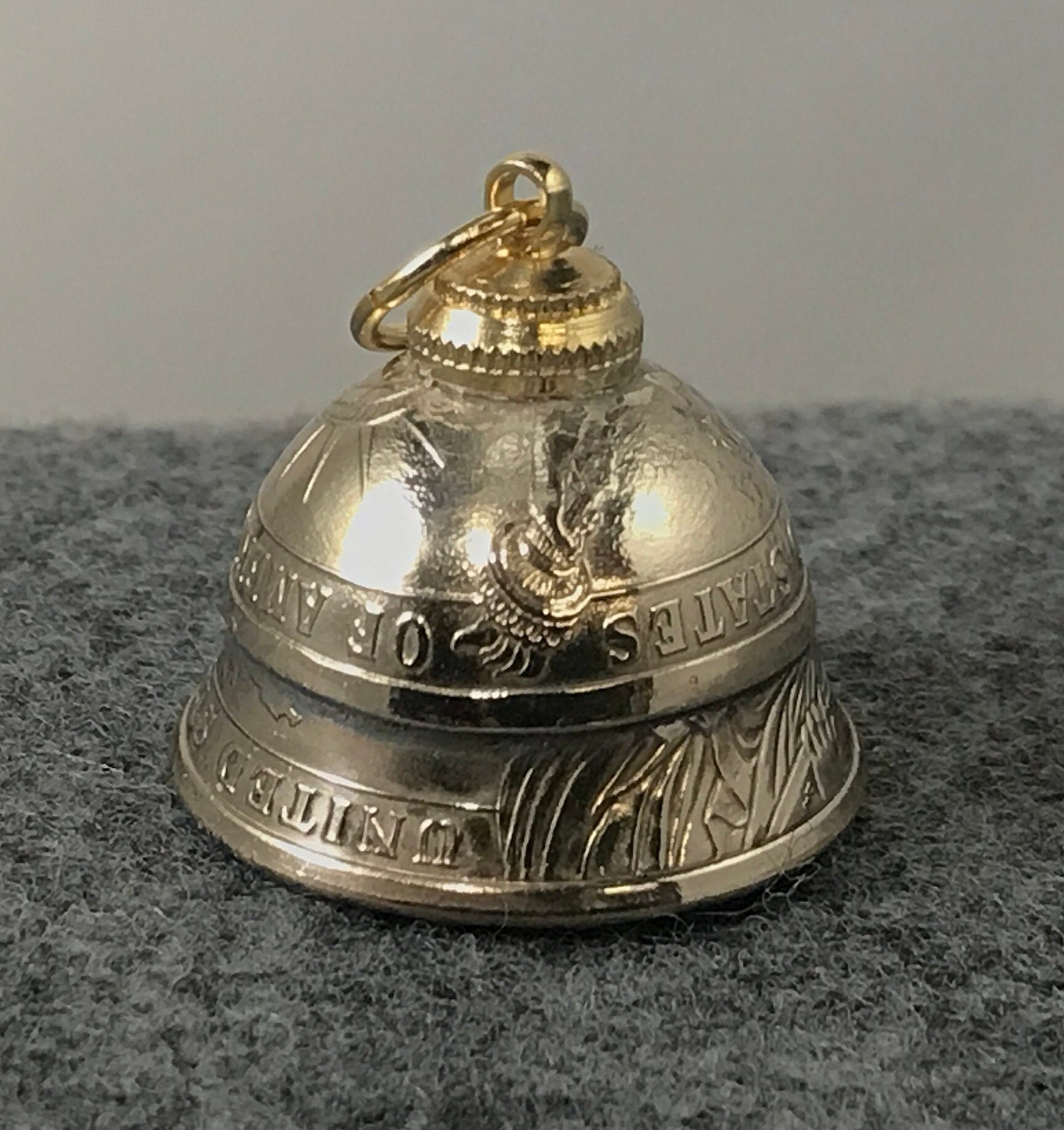 Assorted Coin Bells This Bell Features a Pair of Golden | Etsy
