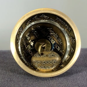 Motorcycle Gremlin Angel Bell - Made From Two Angel Medallions - Etsy