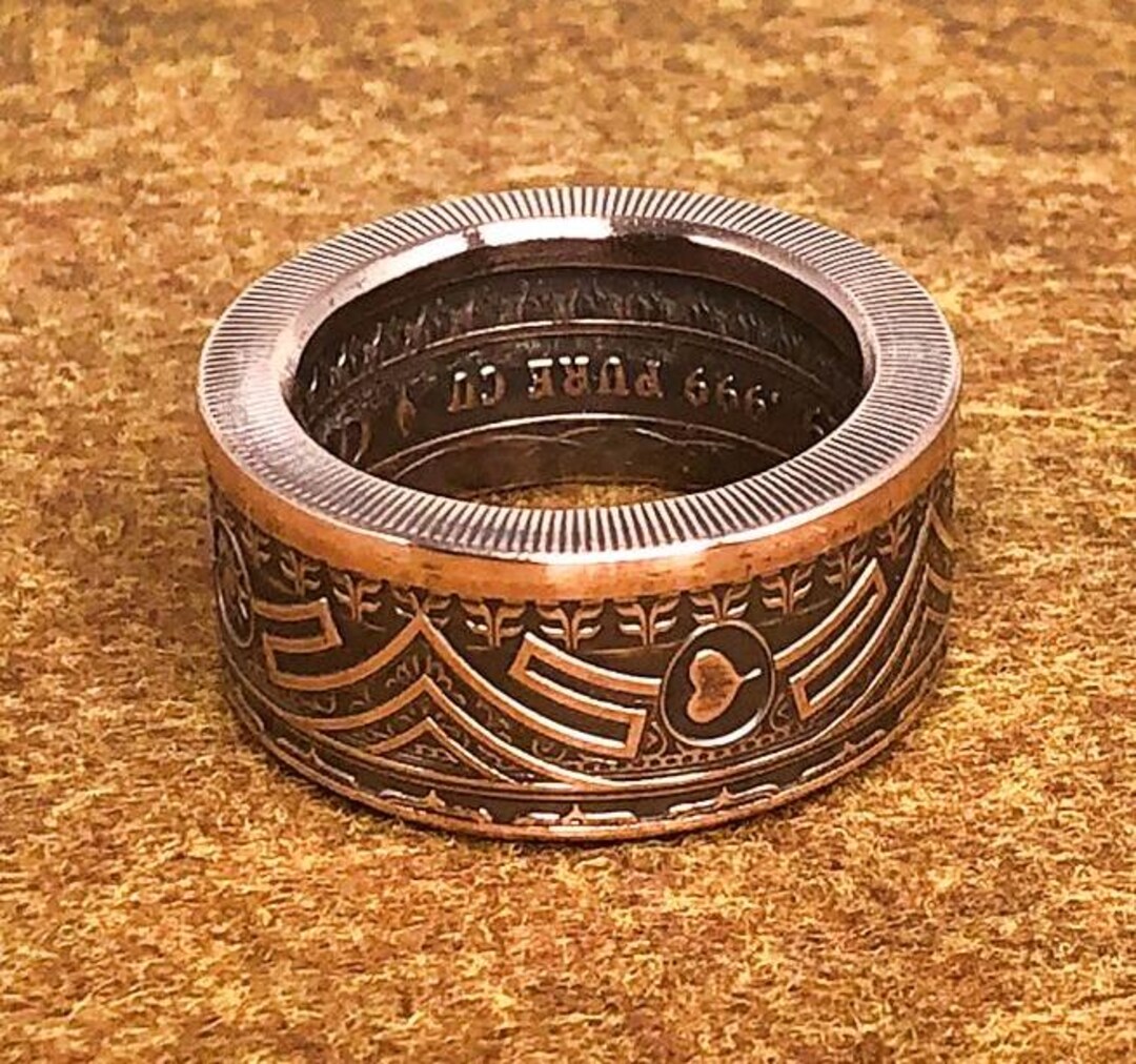 NEW - 2019 Cosmic Archetype Coin Ring - Silver Shield Conscientia #21 ...