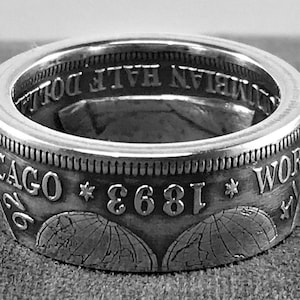 1893 Chicago World's Fair (columbian Exposition) Silver Half Dollar ...