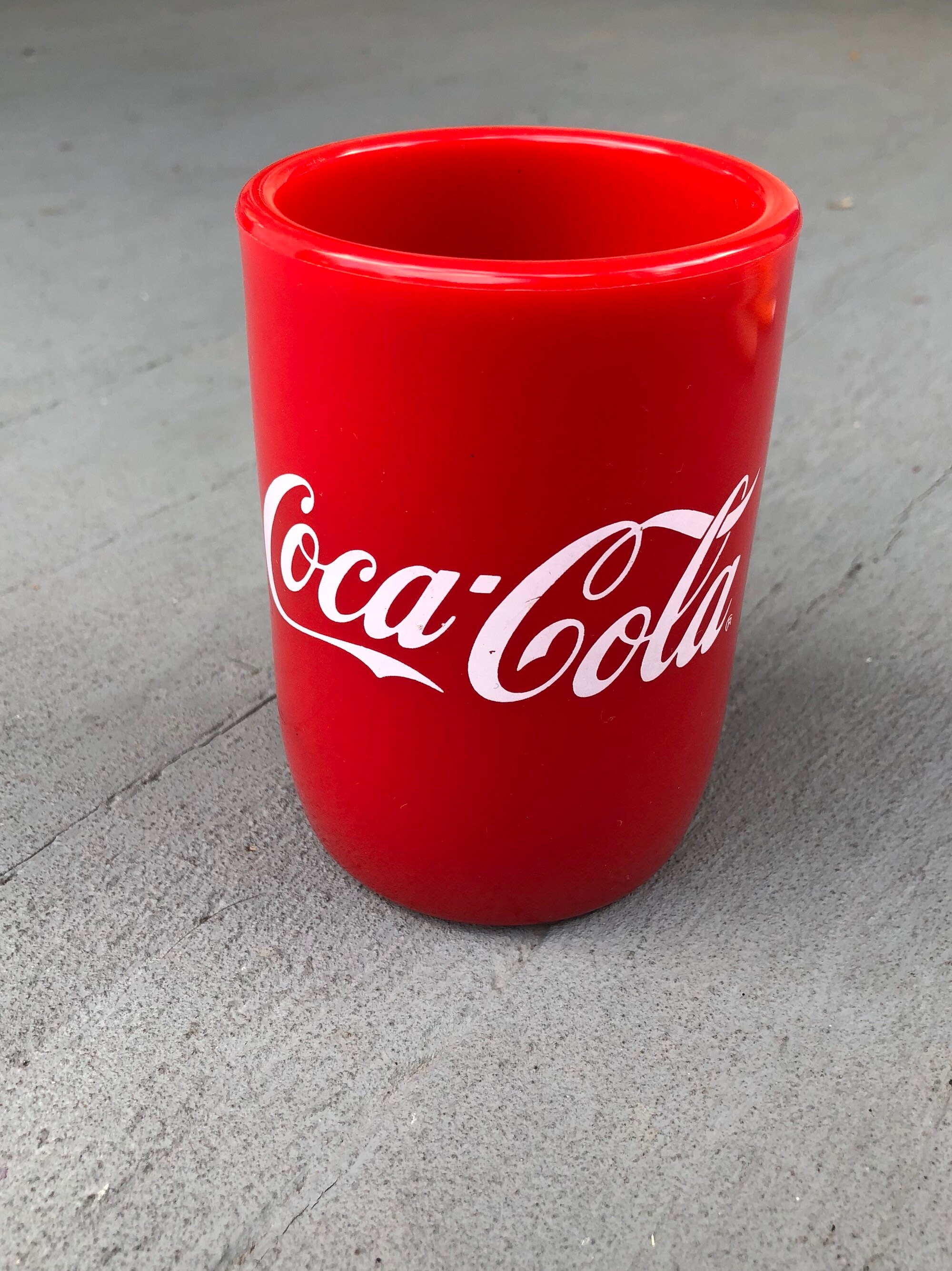 Vintage Coca Cola Tumbler Cup // Red Bottle Cap Design Heavy | Etsy