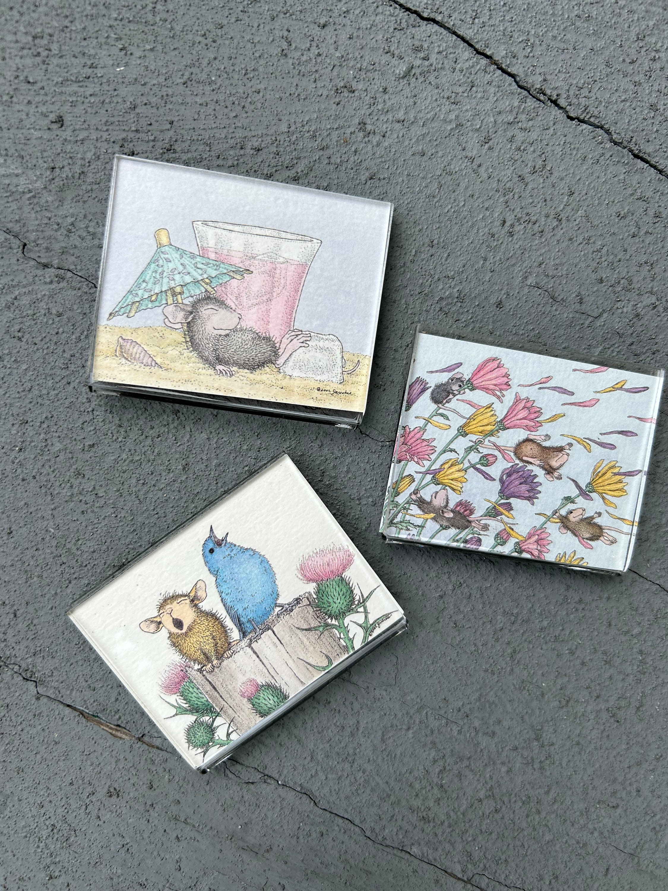 Vintage Magnets Set Mice Mouse Ellen Jareckie Seven 80s 90s 00s - Etsy