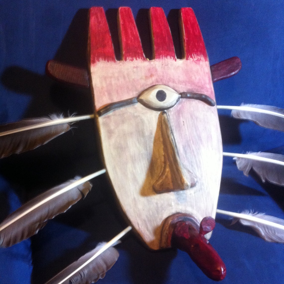Replica Relief Image of a Yup'ik Inspired Ritual Hunting Mask: the ...