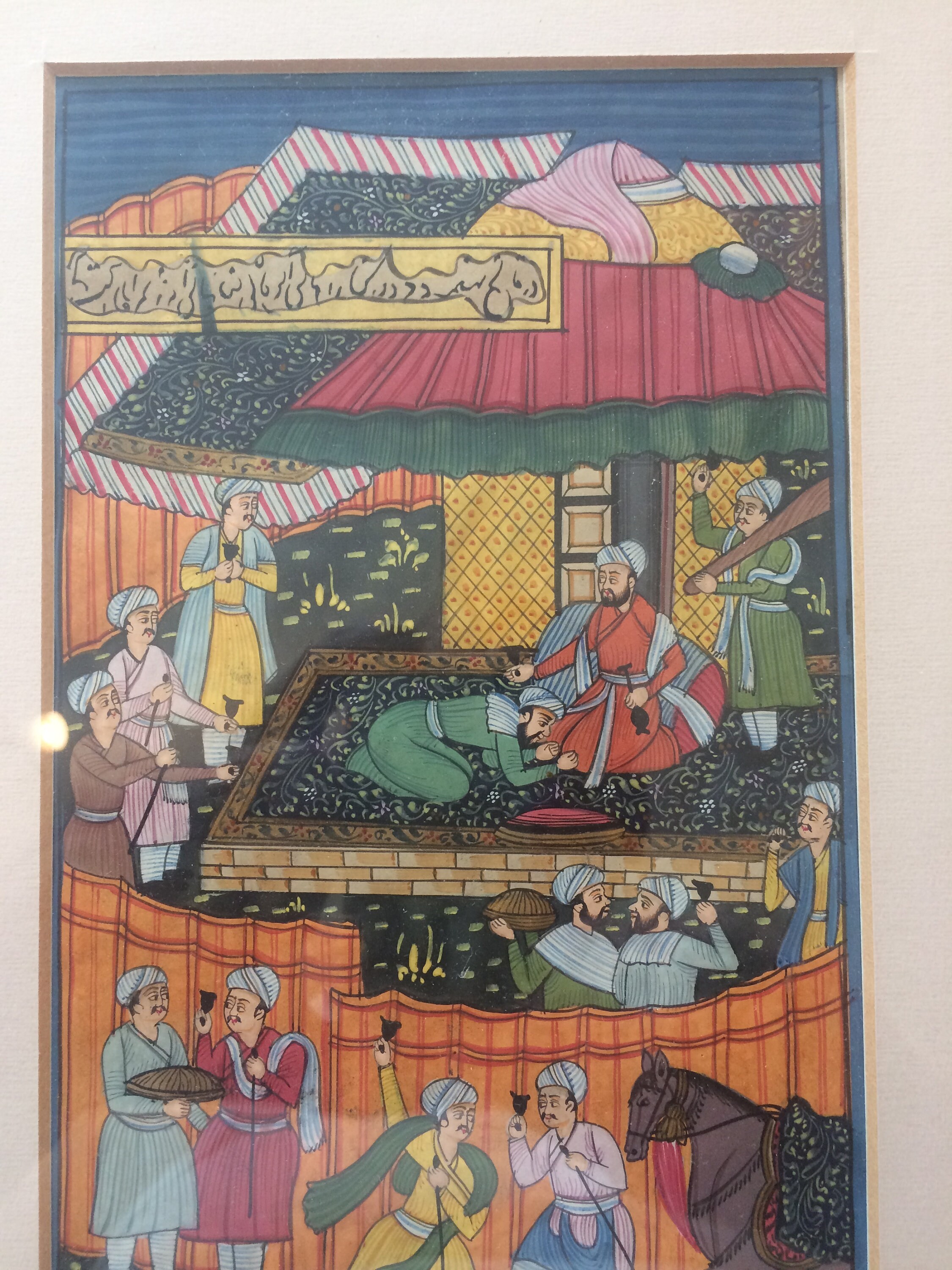 Antique Arabian Miniature (4) From the Late 19. Th Century - Etsy