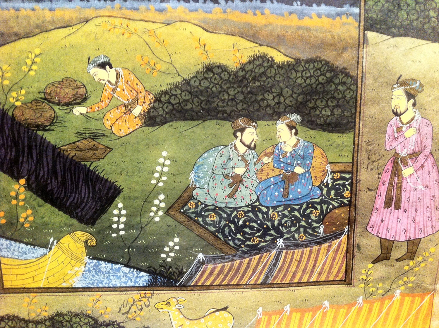 Antique Arabian Miniature 1 From the Late 18. Th Century on - Etsy