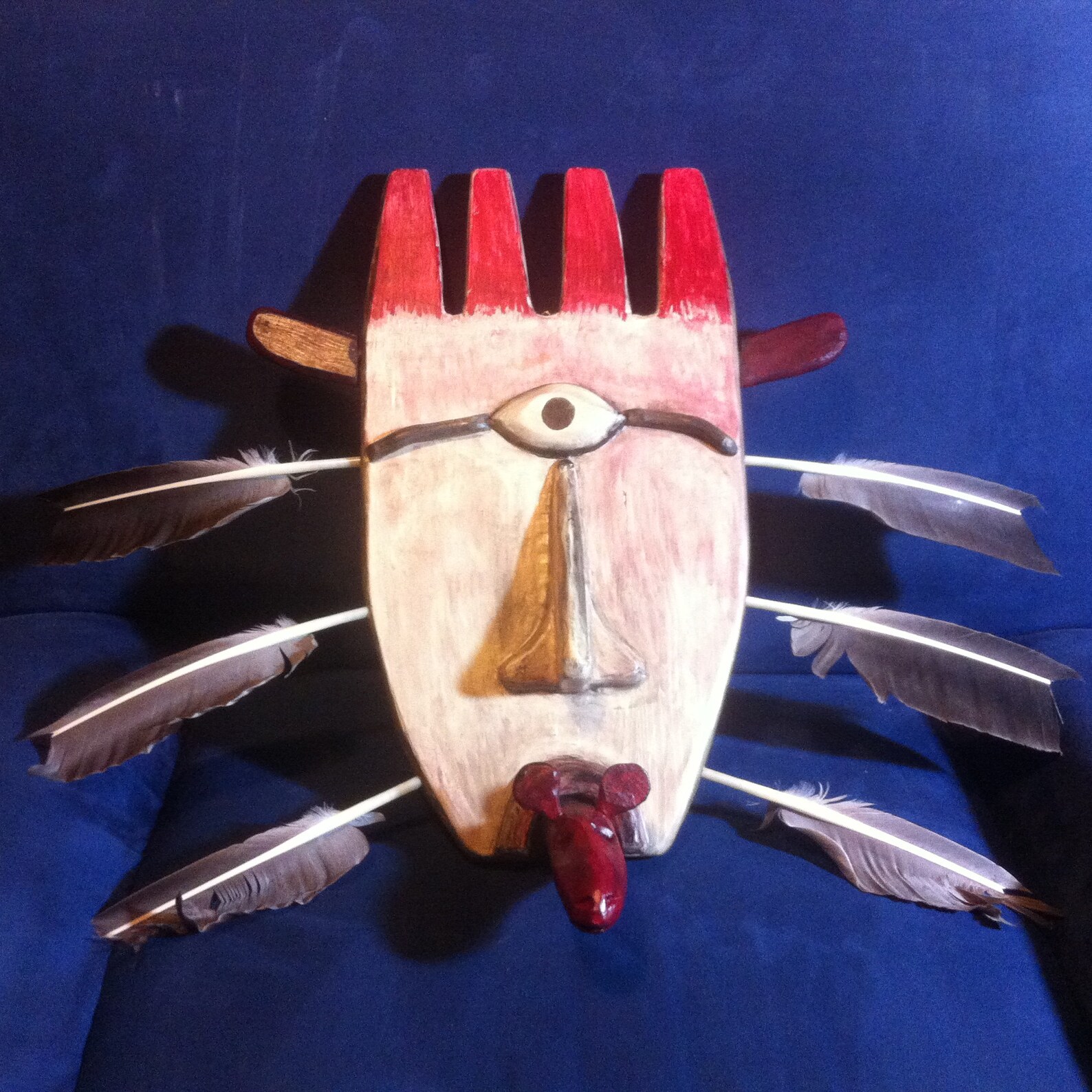 Replica Relief Image of a Yup'ik Inspired Ritual Hunting Mask: the ...