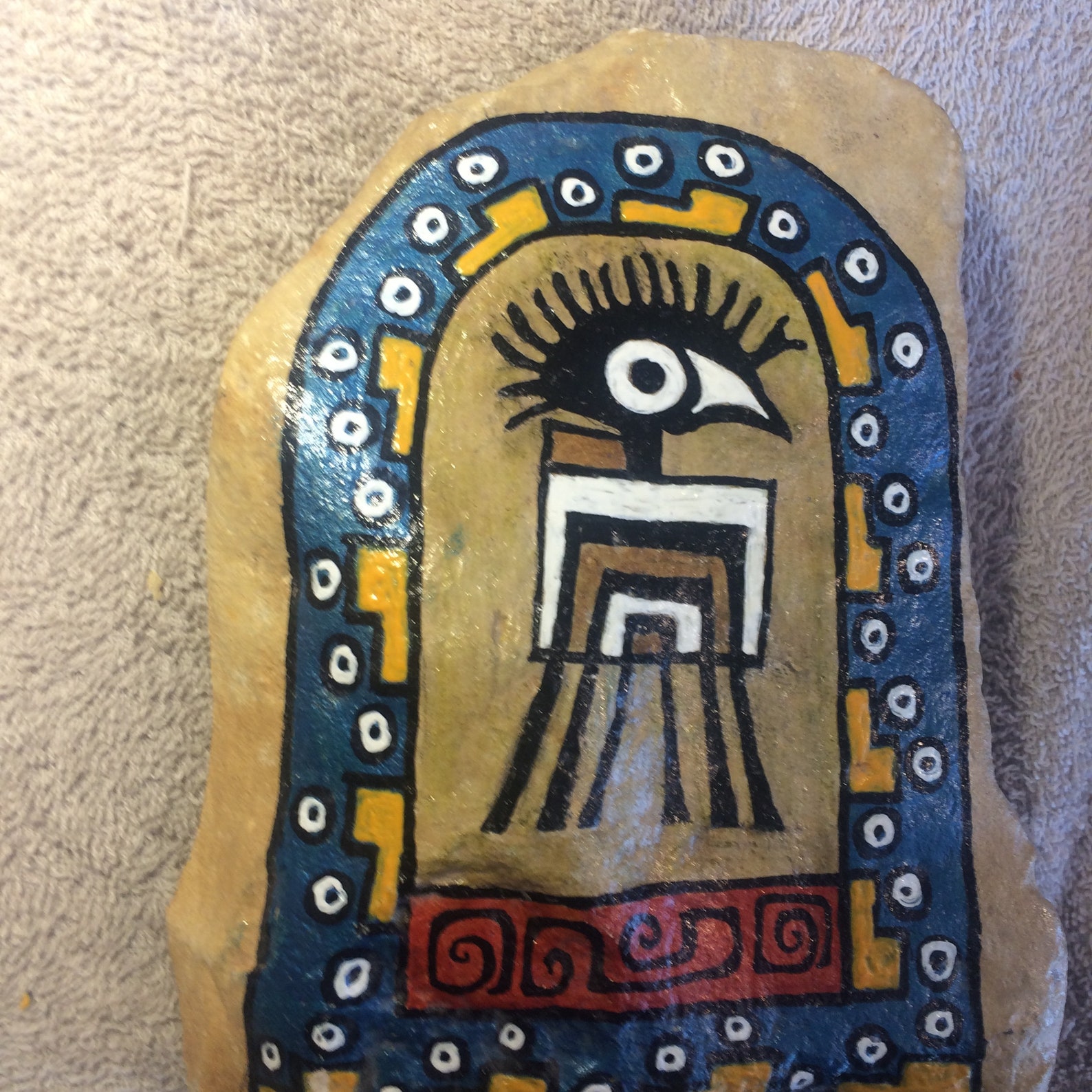 Petroglyph: Condor Symbol Based Upon Moptives From the - Etsy