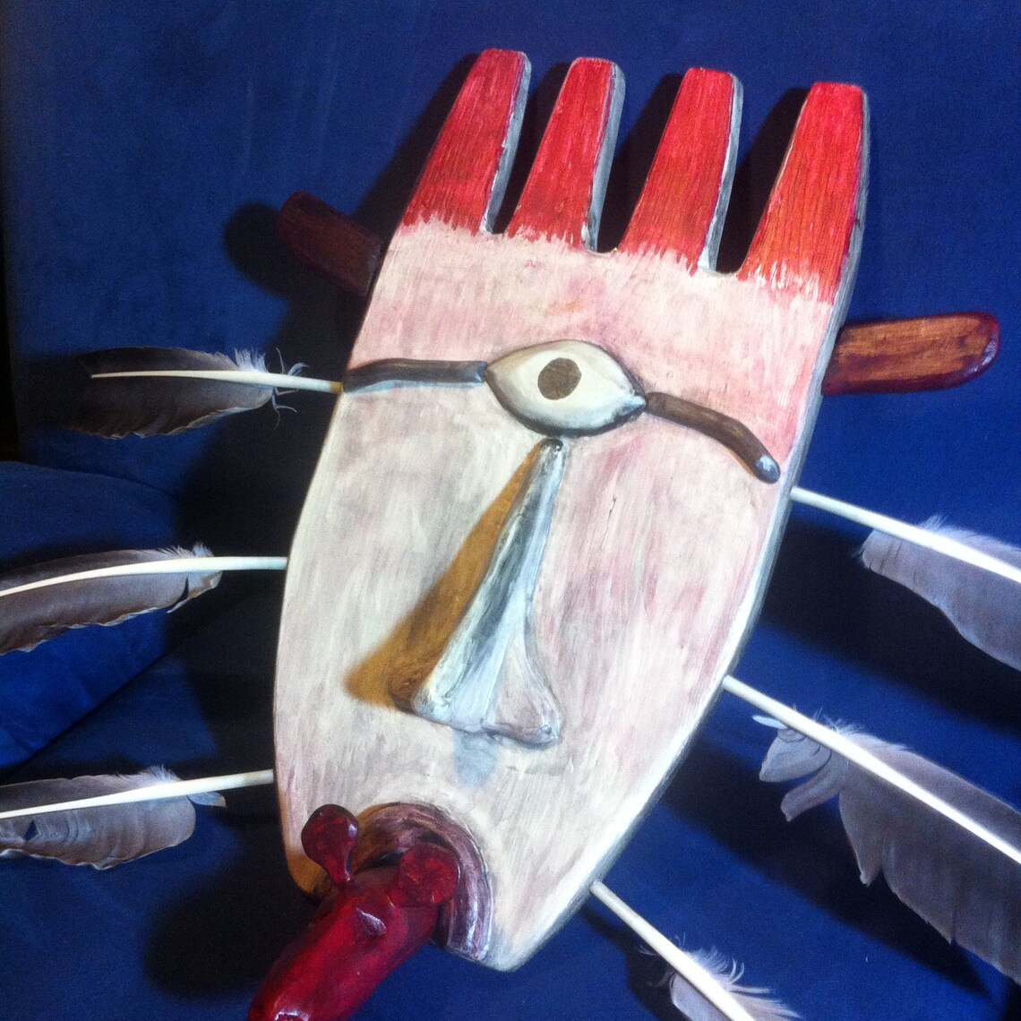Replica Relief Image of a Yup'ik Inspired Ritual Hunting Mask: the ...