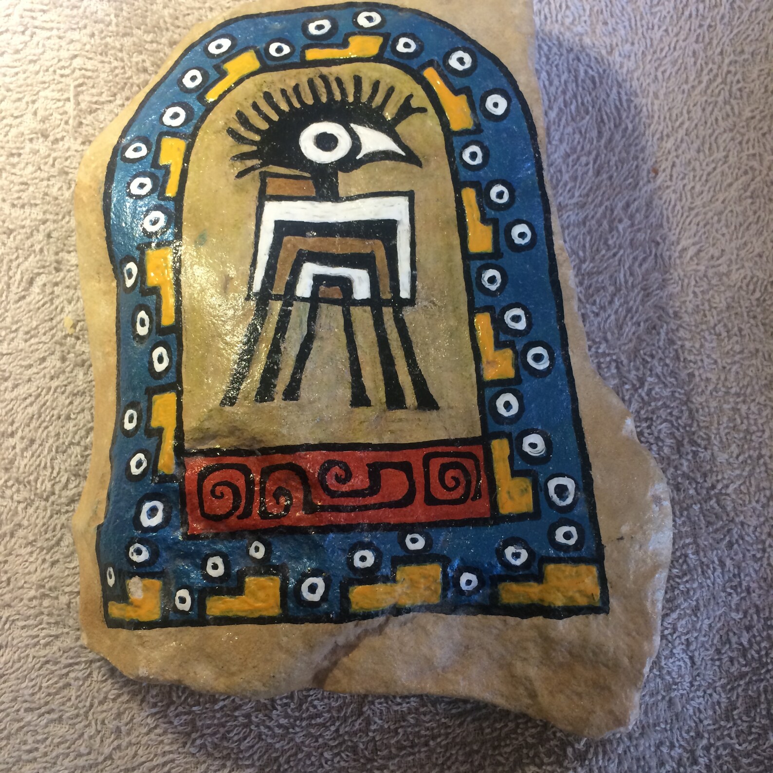 Petroglyph: Condor Symbol Based Upon Moptives From the - Etsy