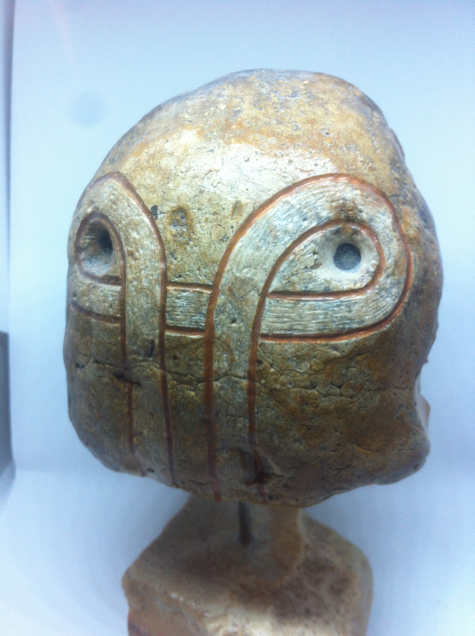 Head of a Slain Celtic King - Stone Bust With a Base, Inspired by ...