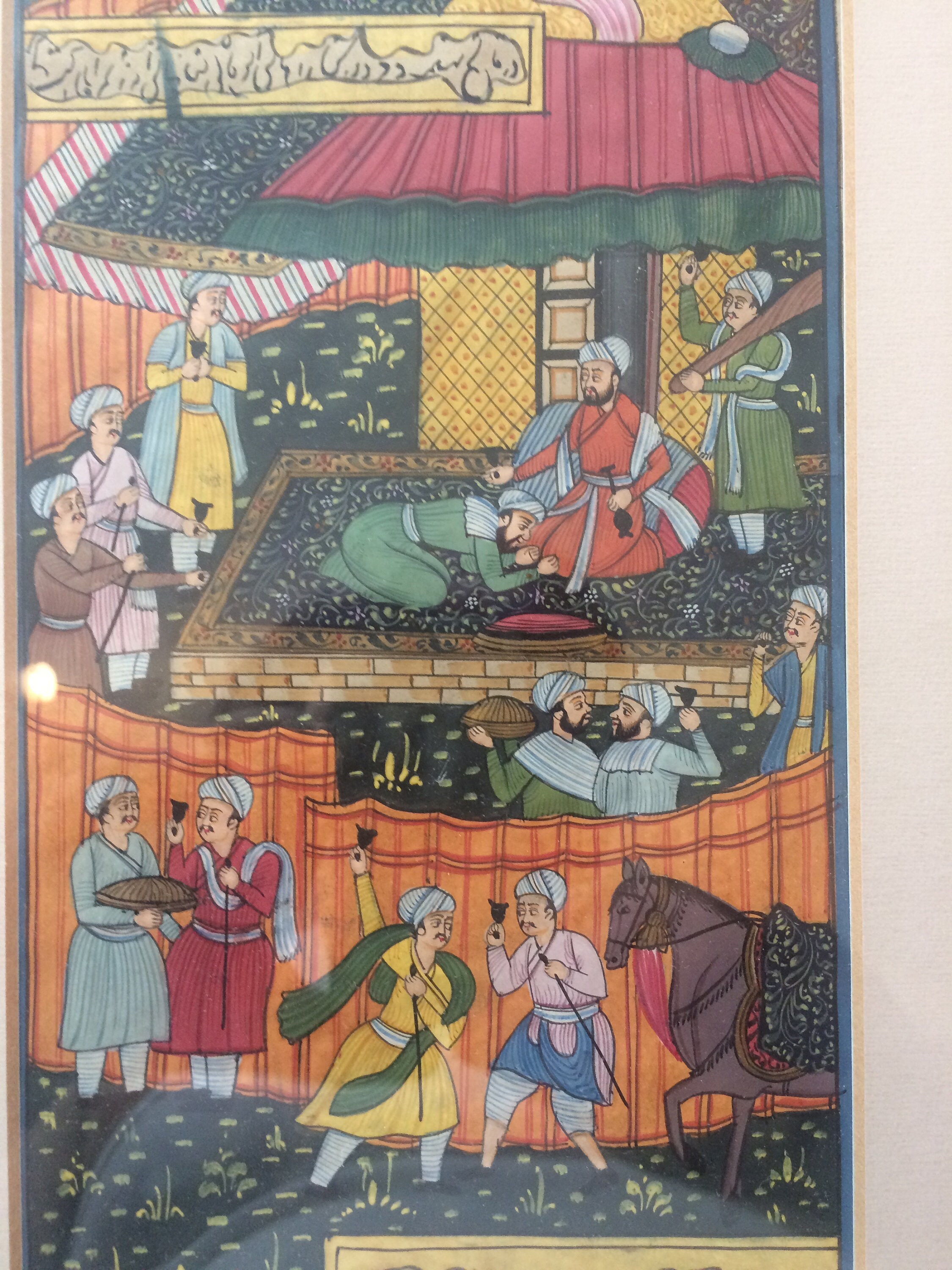 Antique Arabian Miniature (4) From the Late 19. Th Century - Etsy