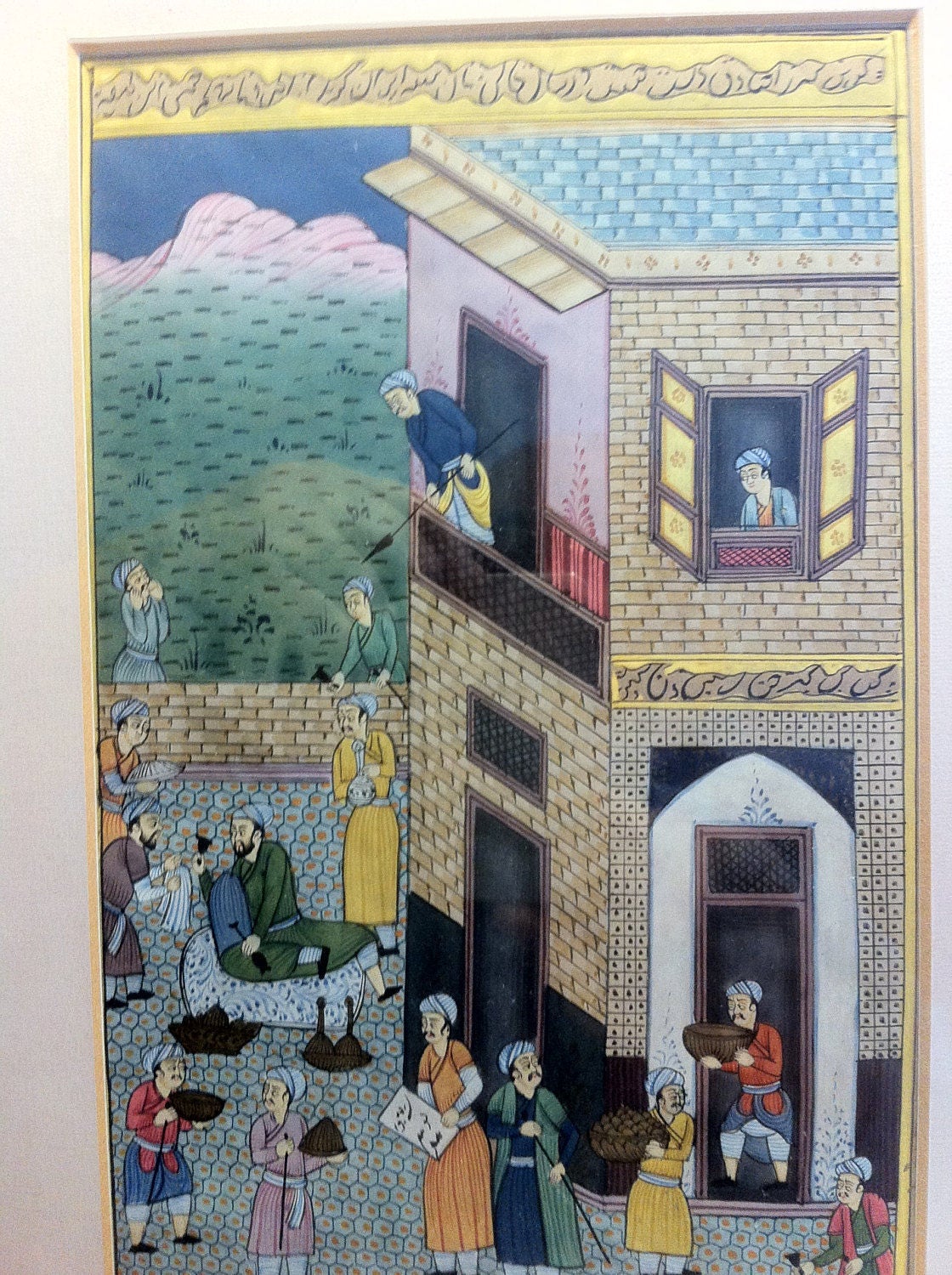 Antique Arabian Miniature (3) From the Late 19. Th Century - Etsy