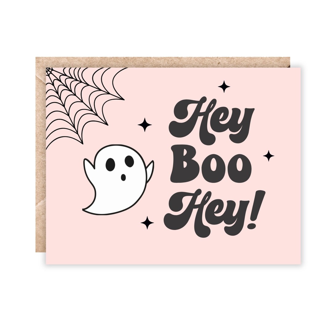 Hey Boo Hey Halloween Card | Halloween Ghost| Halloween Cards | Send a ...