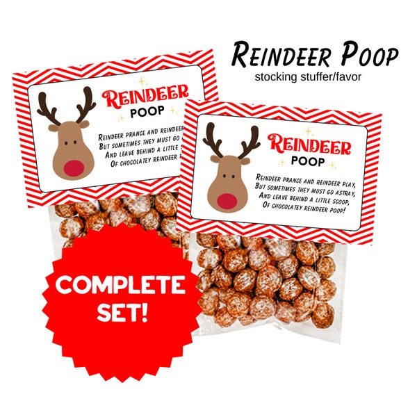 Reindeer Poop - Etsy