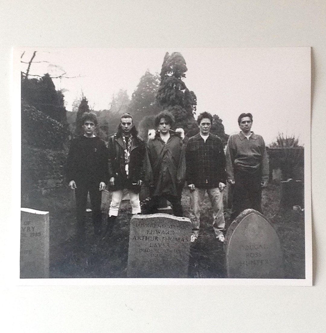 The Cure Black & White Photo Print Wild Mood Swings, 1996, Robert Smith ...