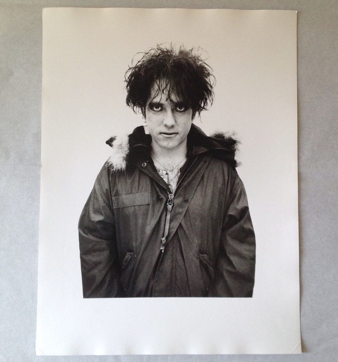 Robert Smith | the Cure | 16 X 12 Inch | Silver Gelatin Hand Printed ...