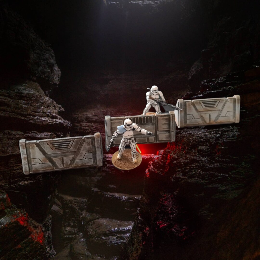 For Star Wars Legion Barricades Cover Ready Painted Set 3 - Etsy