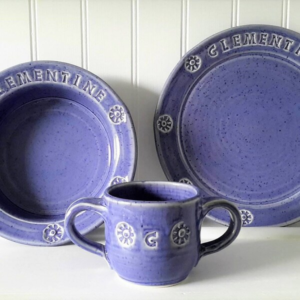 Ceramic Dish Set - Etsy