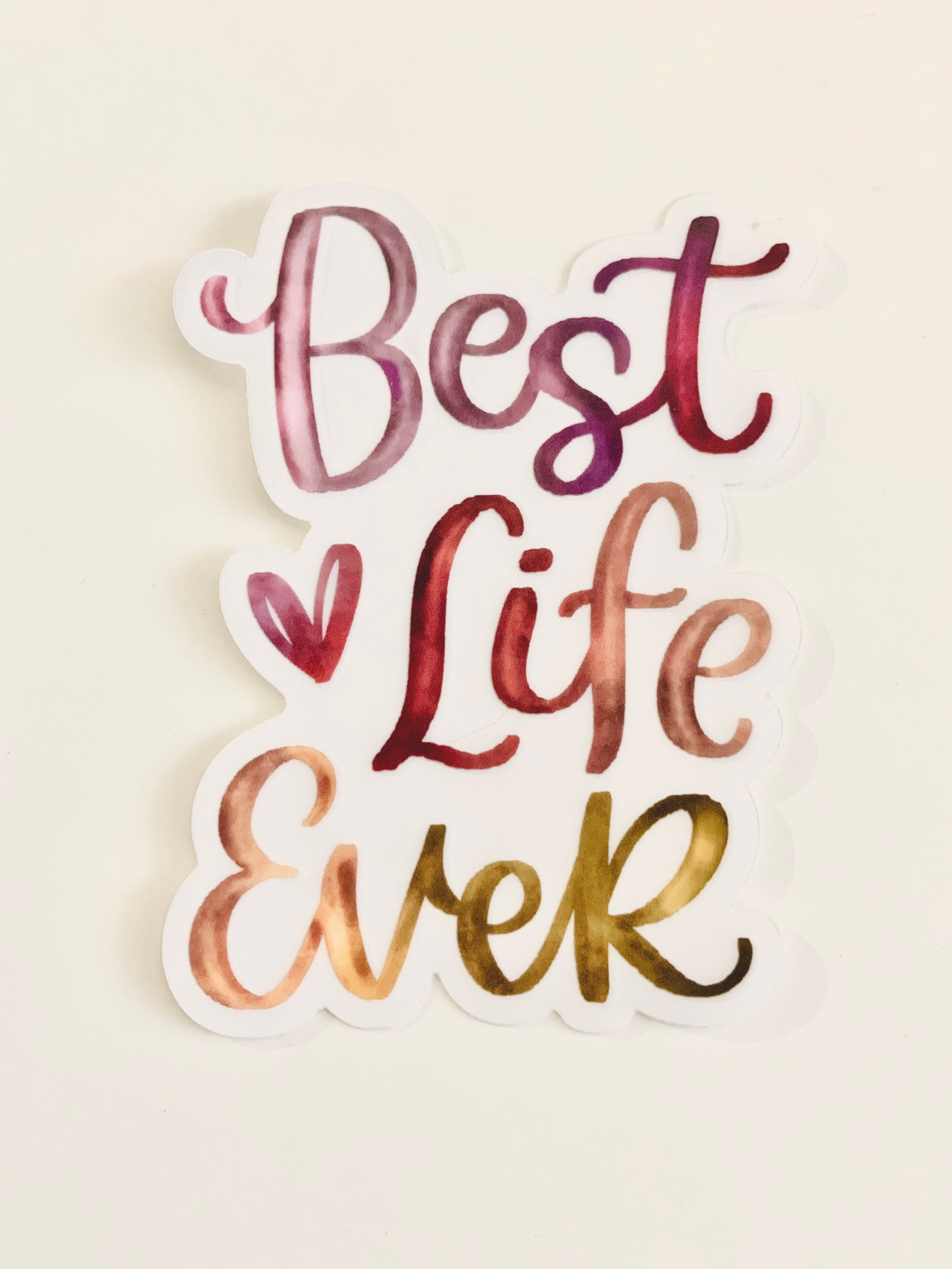 Best Life Ever JW Sticker Dishwasher and Waterproof Safe - Etsy UK