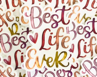 Jw Best Life Ever Sticker - Etsy