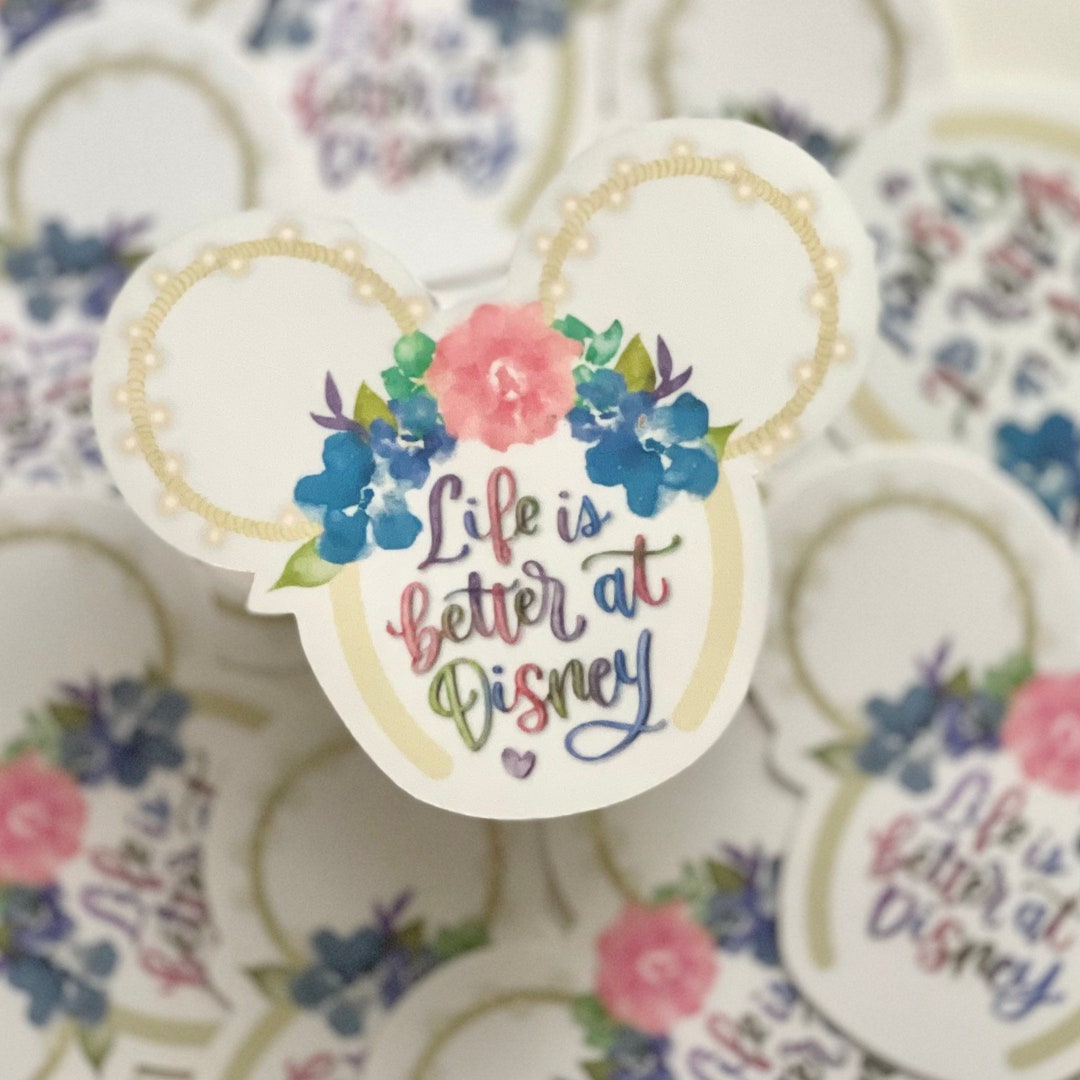 Disney Ears Sticker | Mickey Ears | Disneyland Sticker - Dishwasher and ...
