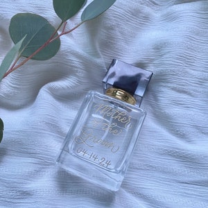 Engraved Perfume Bottle for Mother of the Bride or Mother of the Groom ...