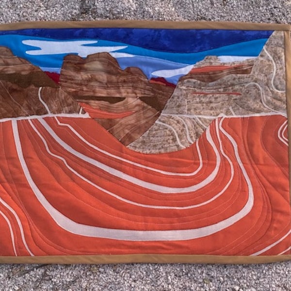 Wave Landscape Quilt Pattern - Etsy