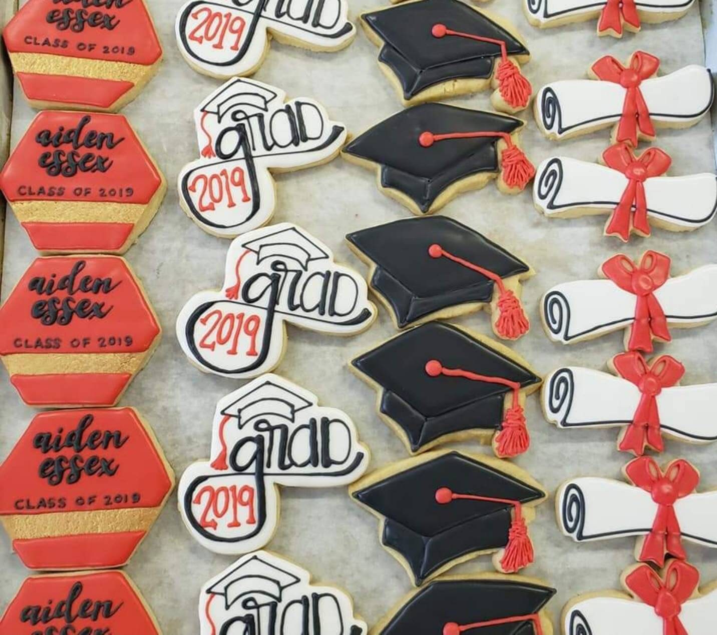 Graduation Sugar Cookies Custom Made and Decorated By Hand | Etsy