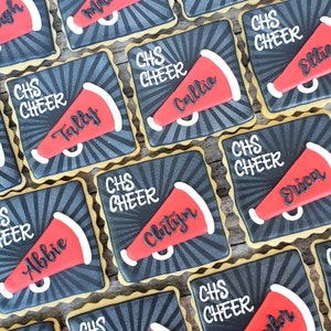 Cheer Squad or Cheerleading, Hand Decorated Sugar Cookies, 1 Dozen ...