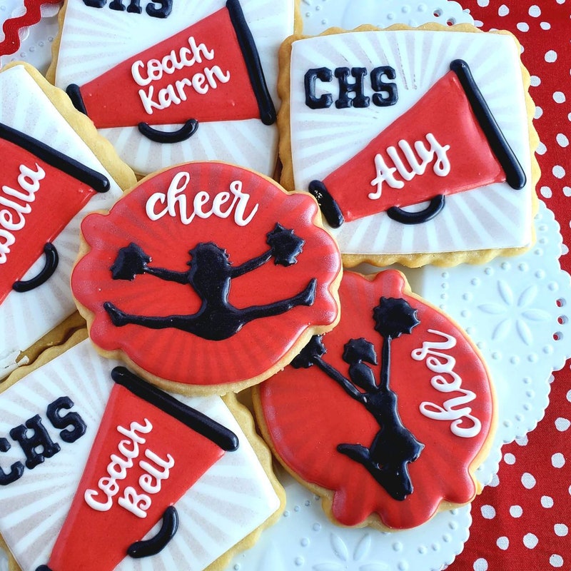 Cheerleading Cookies - Etsy