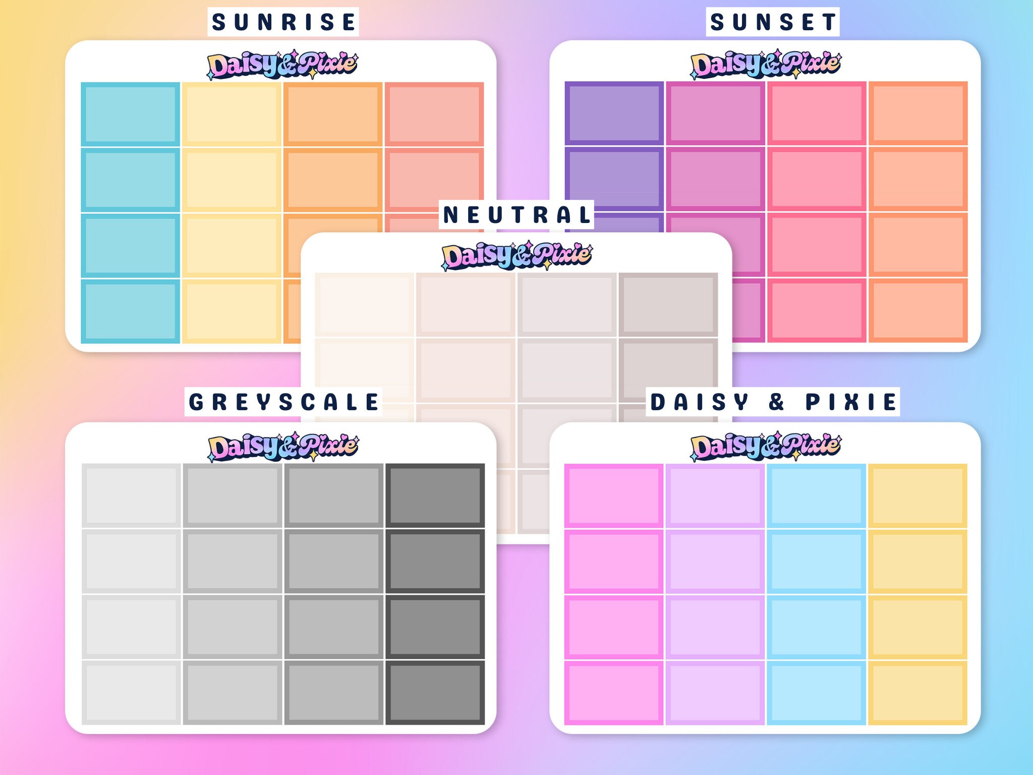 Rectangle Half Boxes, Functional Planner Stickers, Half Box Sticker ...