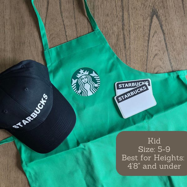 Girls Barista Apron - Etsy