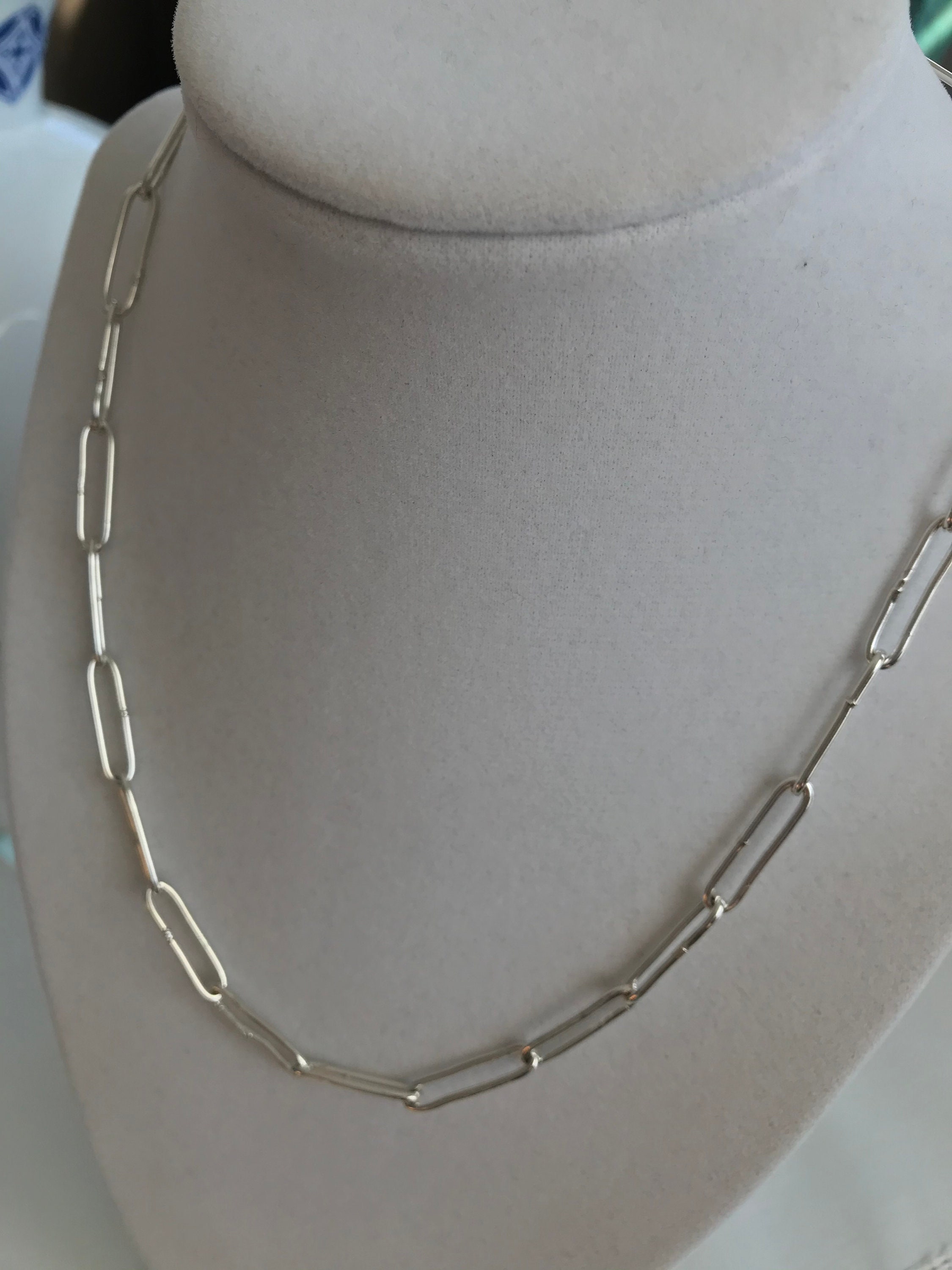 Medium Funky Link Sterling Silver Chain (FLS1)