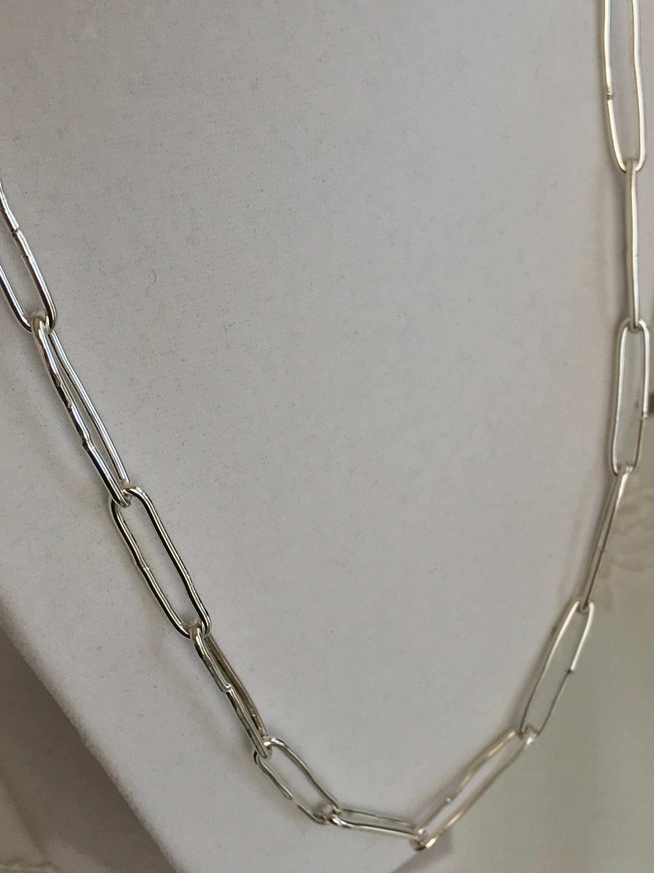 Large Funky Link Chain Sterling Silver (FLS2)