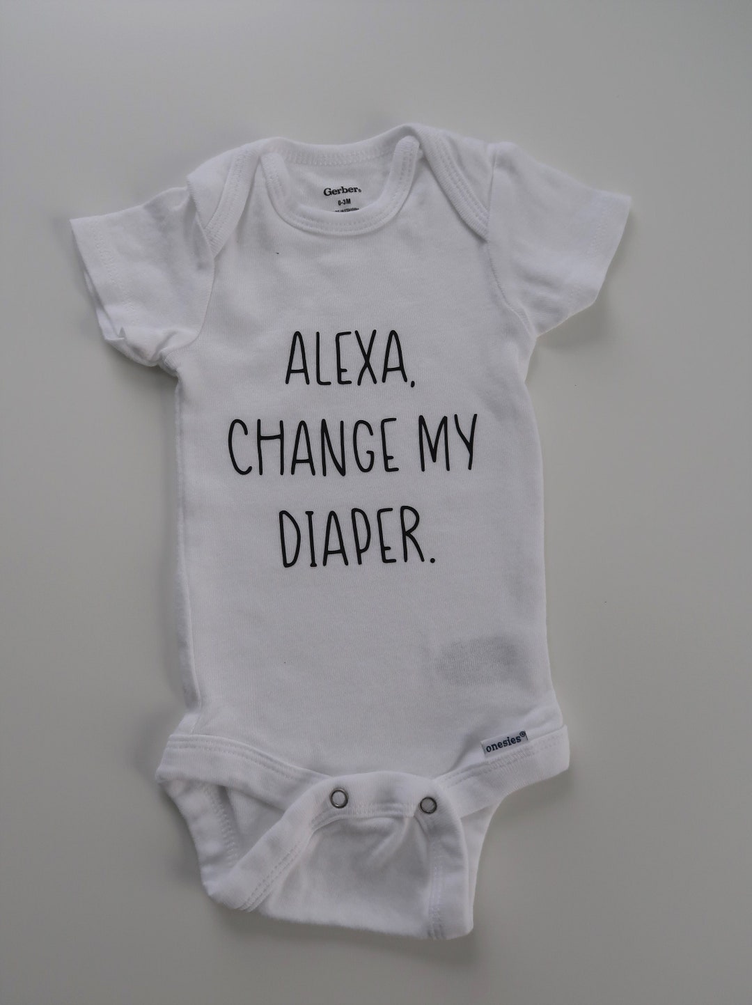 Baby Onesie, Alexa Onesie, Baby Shower Gifts, Newborn Gift Ideas, Baby ...