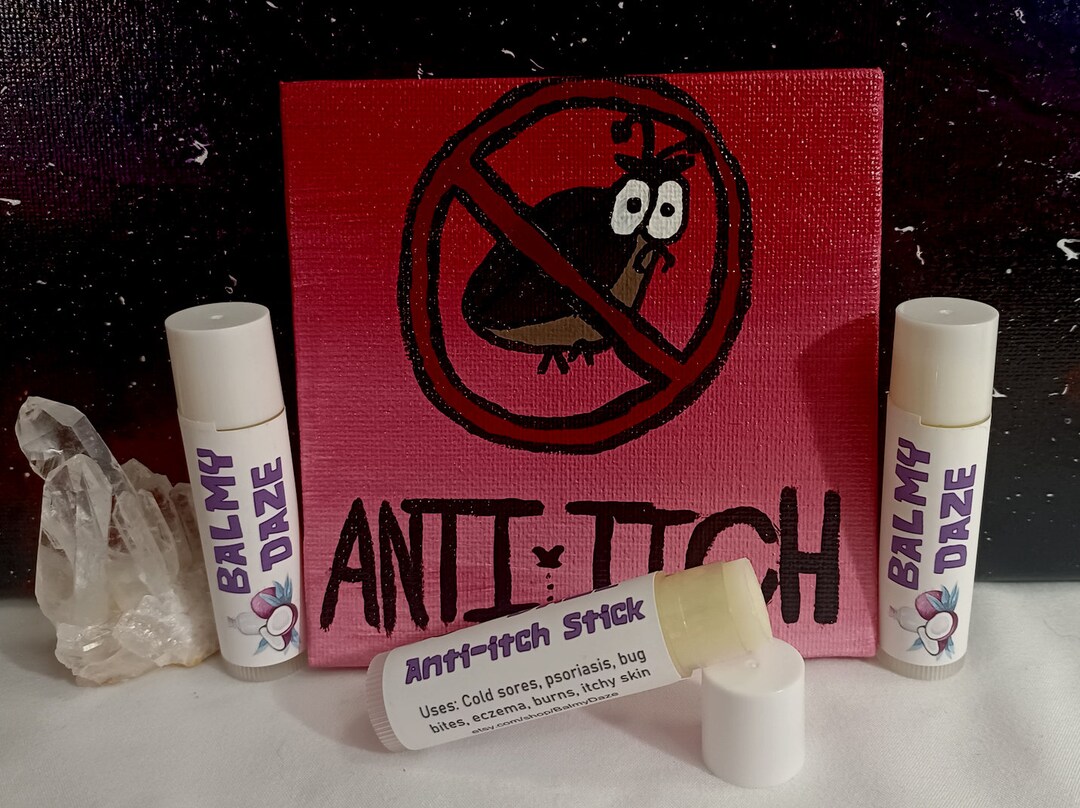 3-pk Natural Bug Bite Stick Homemade Organic Bug Bite and Itch Relief ...