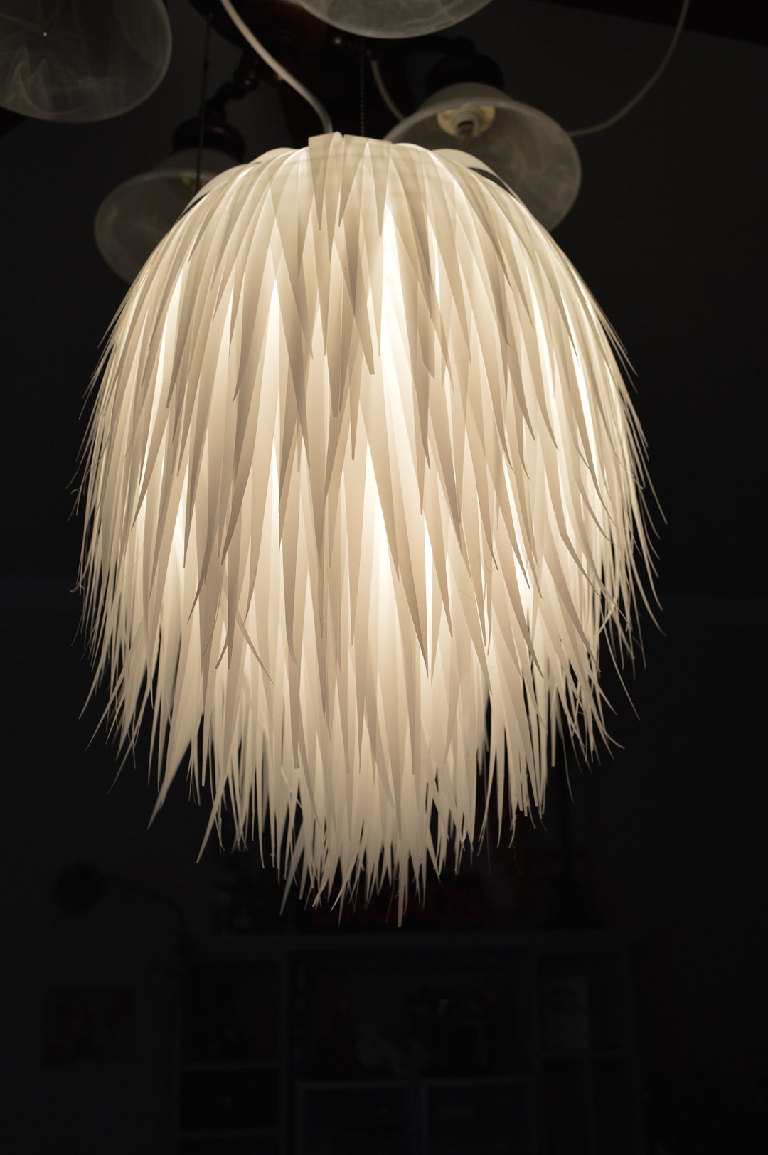 Floating Denril Pendant Lamp Handmade - Etsy