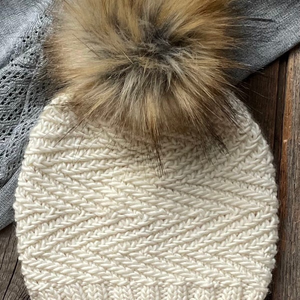 Light Bulky Knit Beanie - Etsy