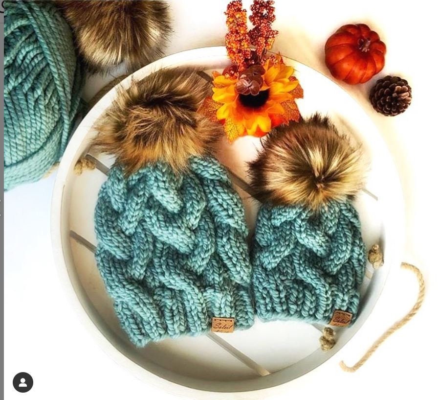 Mini Monster Beanie - Etsy