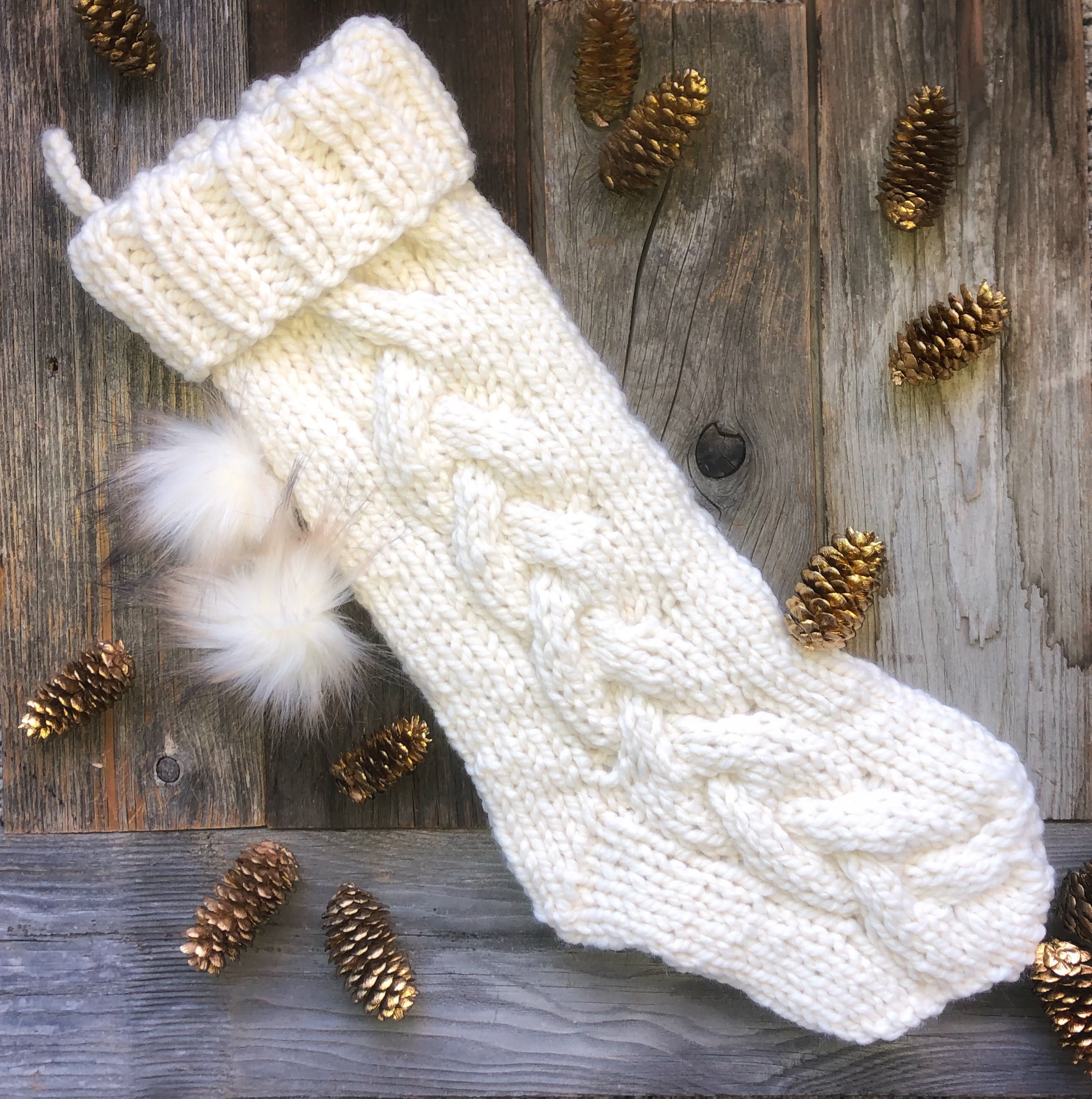 Cable Stocking Knitting Pattern - Etsy