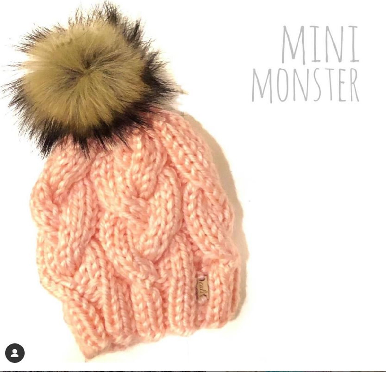 Mini Monster Beanie - Etsy