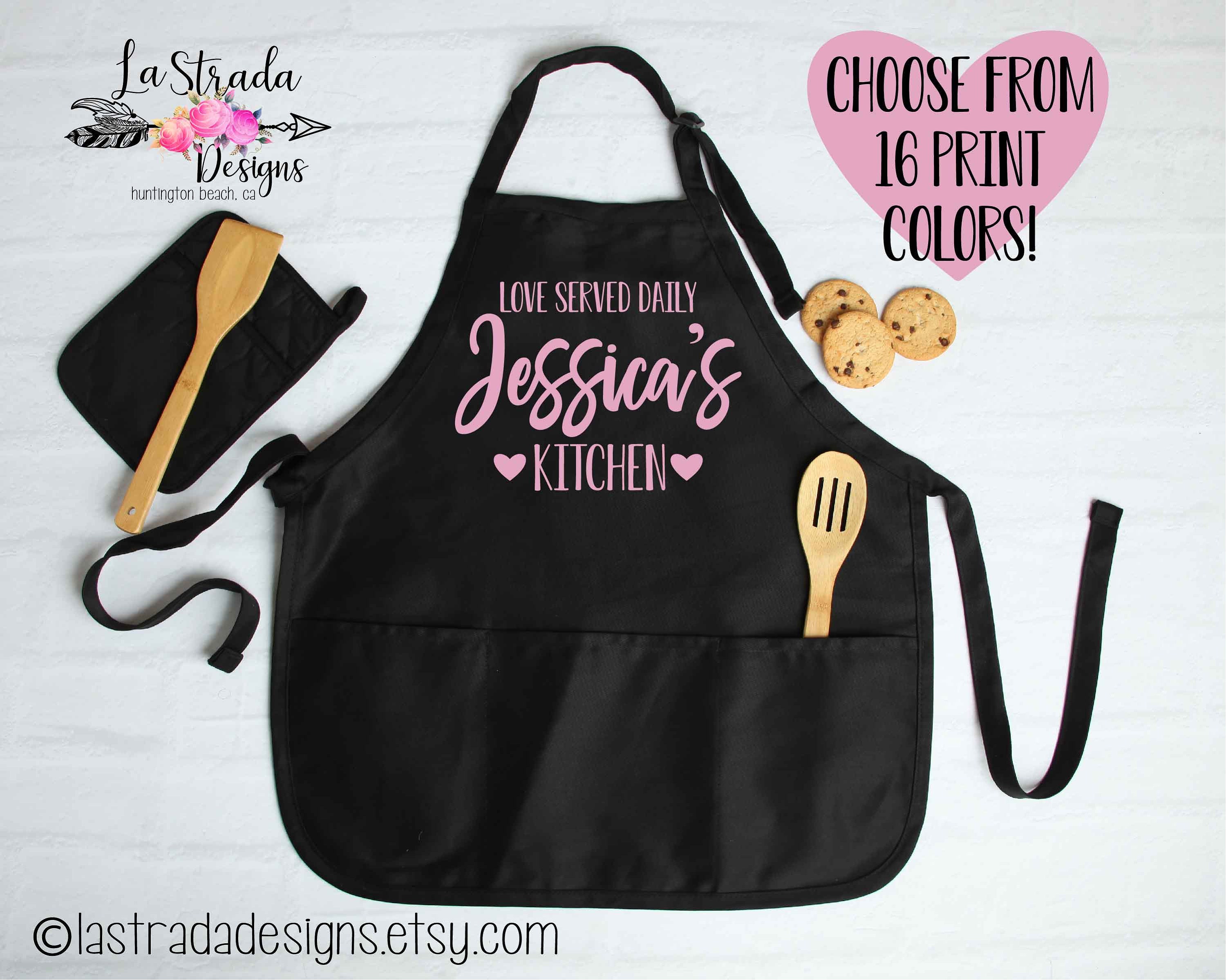 Kitchen Apron Baking Apron Apron Gift Cooking Apron Bakers | Etsy