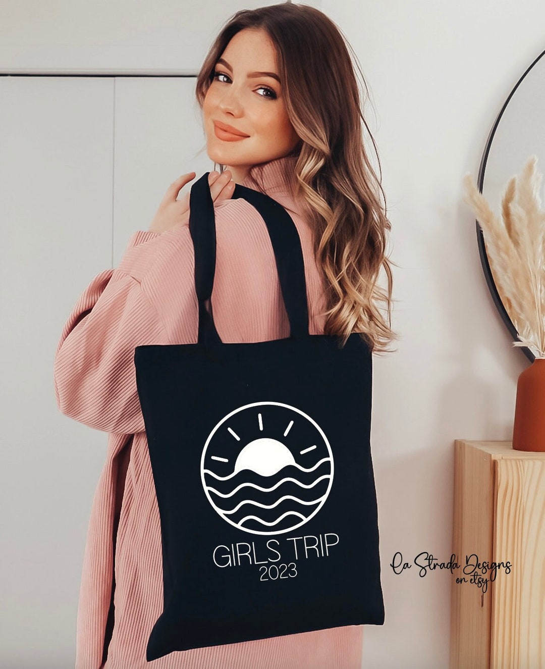 Destination Girls Trip Tote Bags, Girls Trip, Girls Weekend Tote, Girls ...