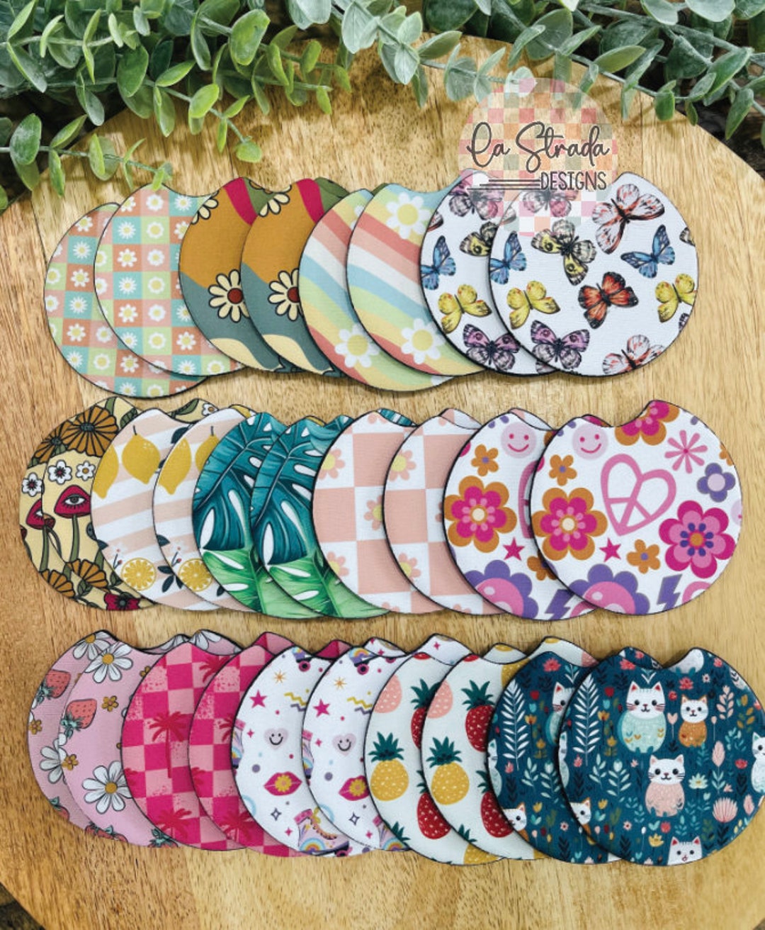 Car Coasters, Set of 2, Retro Car Coasters, Cute Car Coasters, New ...