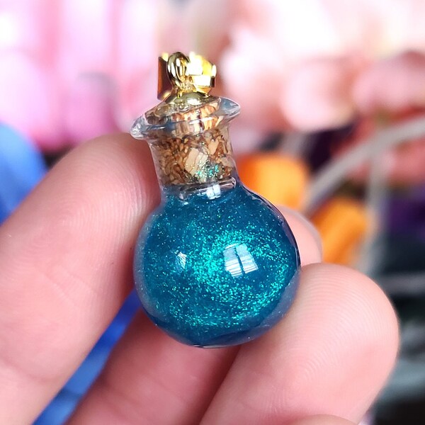 Mini Bottle Necklace - Etsy